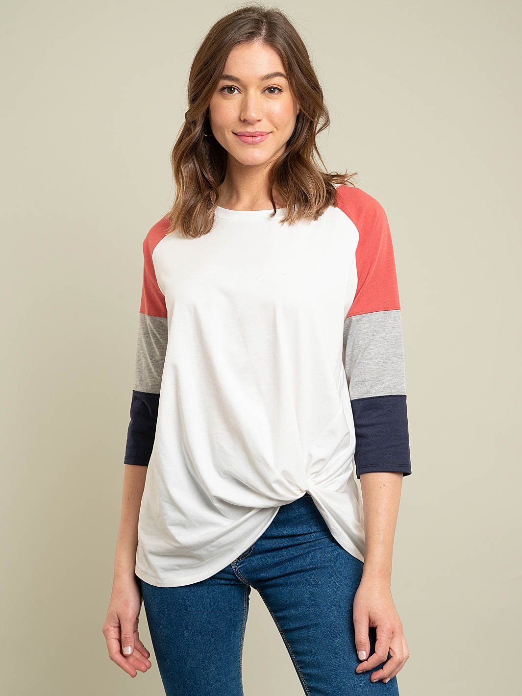 WOMEN'S SIDE KNOT TOP – Wholesalefashiontrends.com